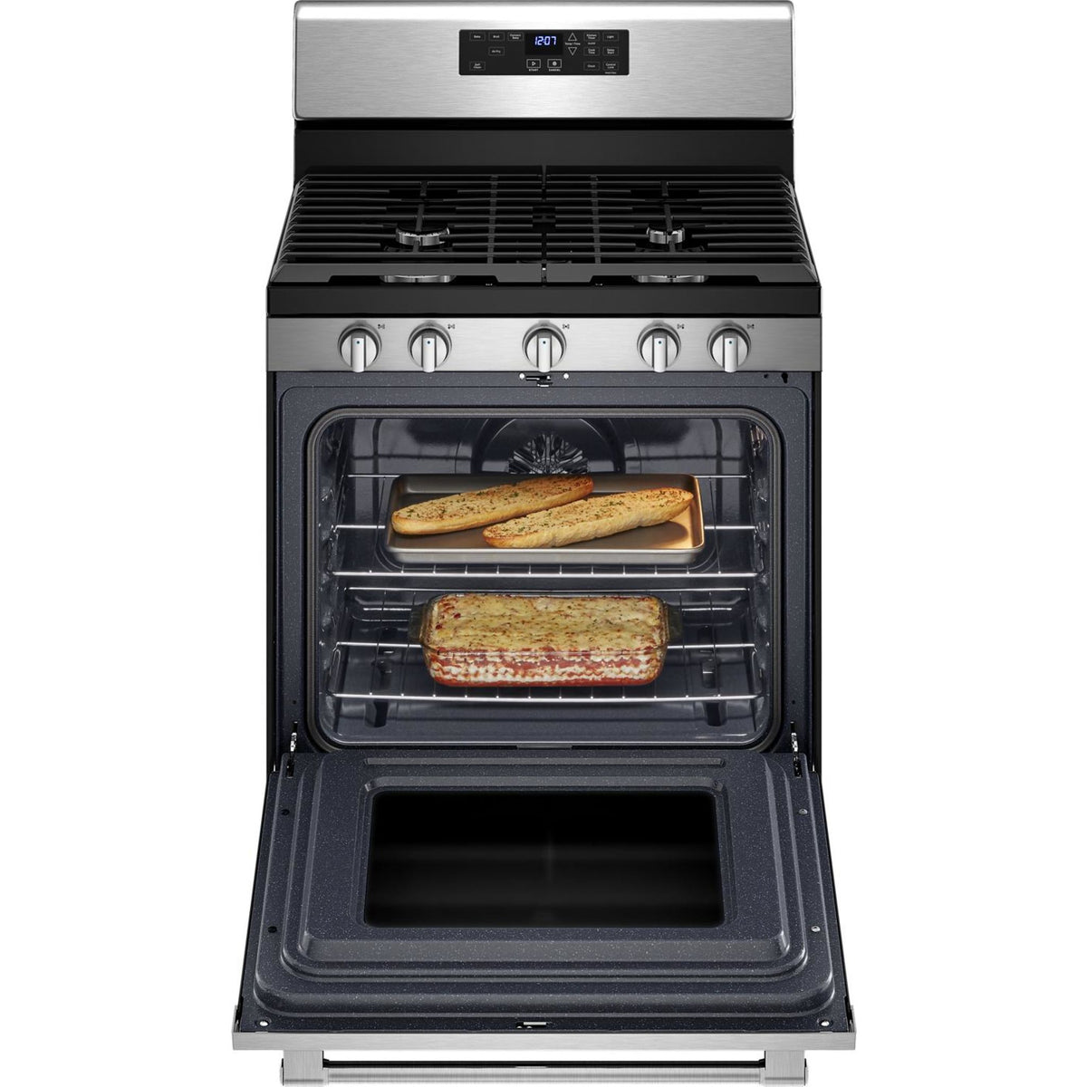 Maytag Gas Range with Air Fryer and Basket - 5.0 cu. ft. (MGR7700LZ ...