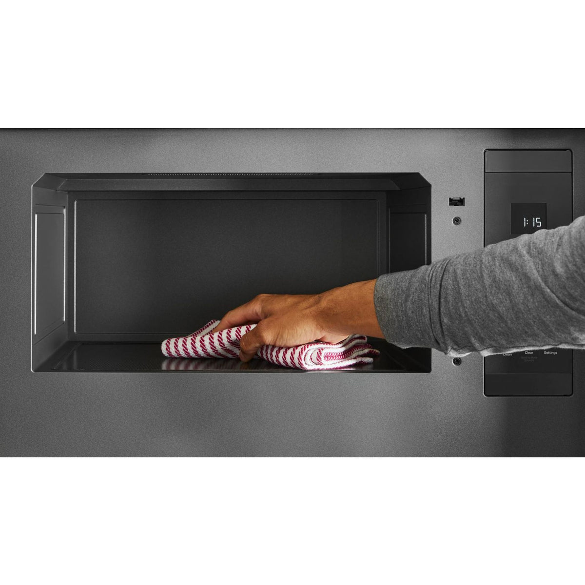 KitchenAid Over-The-Range Microwave with Flush Built-In Design -PrintS ...
