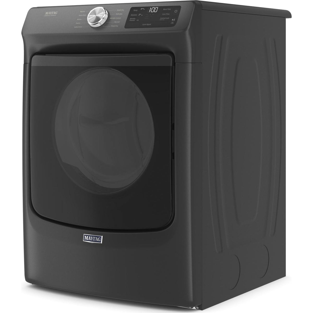 Maytag Front Load Electric Dryer with Extra Power and Quick Dry cycle ...