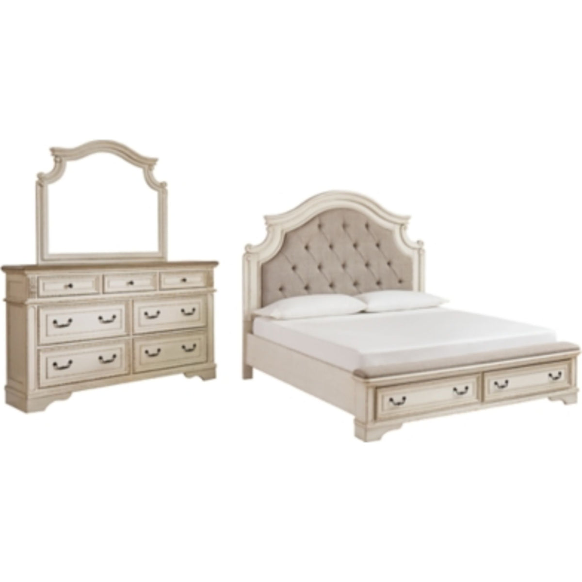 Realyn 5 Piece King Storage Bedroom | Ashley Canada